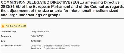 Register Of Commission Documents The Csrd Compass