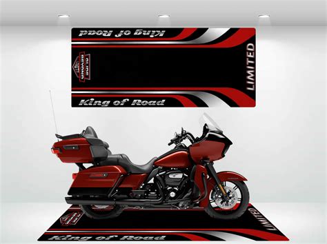 Custom Design Harley Davidson Motorcycle Mats Shop Online Now