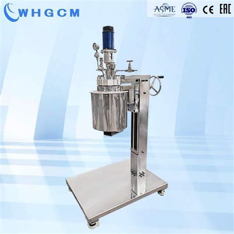 1l Titanium Jacketed Lab Reactor For Agricultural Pesticide Experiments