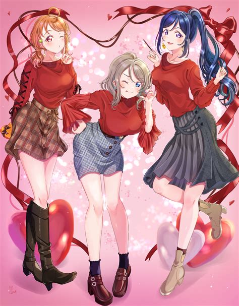 Watanabe You Takami Chika Matsuura Kanan Amamiya Sora Asakura Momo