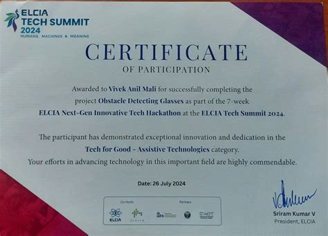 Vivek Mali On Linkedin Hackathon Tech Innovation Iiitb Elcia