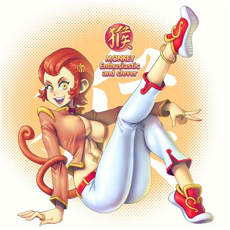 Chinese Zodiac Monkey By Supersatanson Hentai Foundry