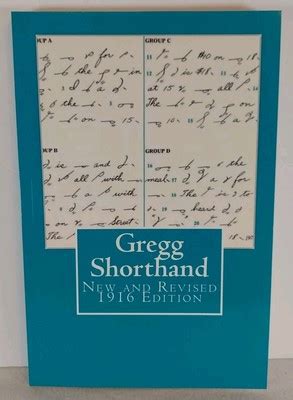 Short Hand Gregg Shorthand New And Revised 1916 Edition Paperback