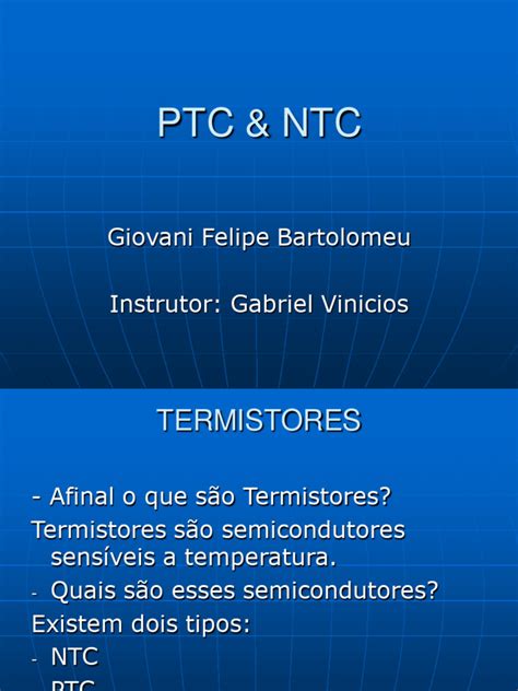 Guia De Termistores Para Técnicos Pdf