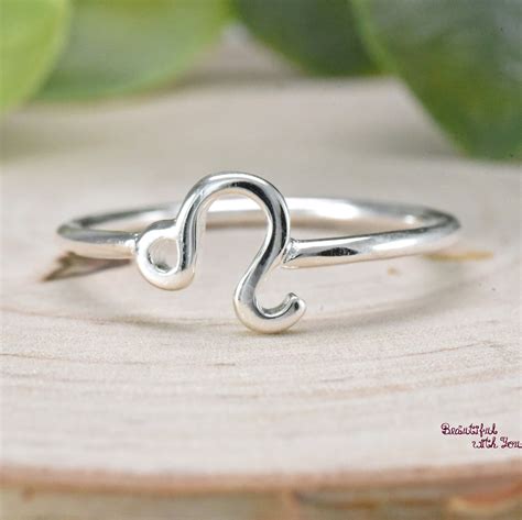 Zodiac Ring Leo At Koby Rawling Blog