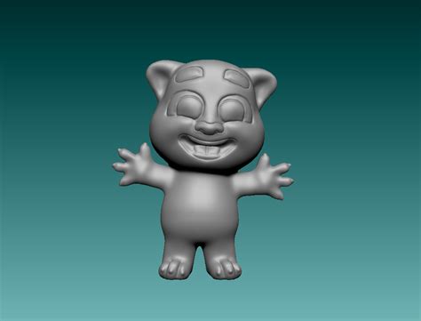 Stl File My Talking Tom 🐱・3d Print Design To Download・cults
