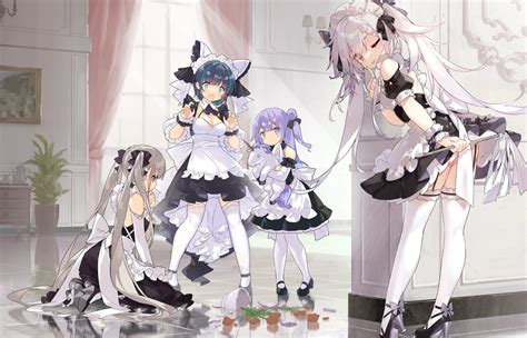 Its Tough Being A Maid Formidable Cheshire Unicorn Yukikaze R