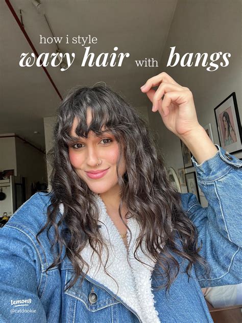 Natural Long Wavy Hairstyles With Bangs 18 Curly Bang Hairstyles That