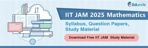 IIT JAM Mathematics Syllabus Study Material Books Tips