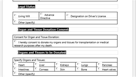 Biopsy Consent Form Template For Word Download Sample File