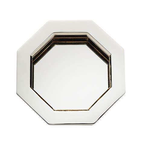 Brass Octagonal Recessed Door Pul — Michael M Coldren Company