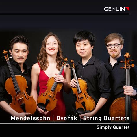 Genuin Album Mendelssohn Dvorak String Quartets Gen 25897