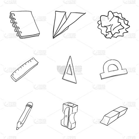 学校的图标素材 花瓣网