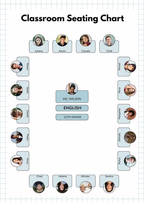 Customize 87 Classroom Seating Charts Templates Online Canva