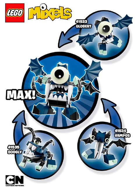 Lego Mixels Series 4 Mixel Max Figures Photos Bricks And Bloks