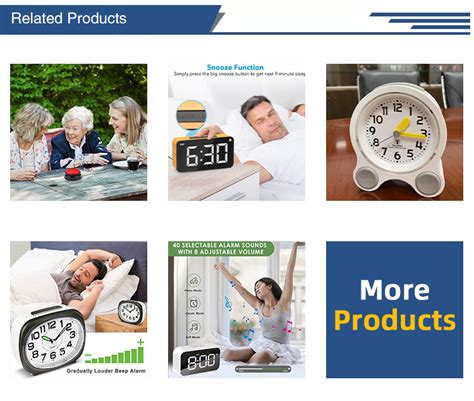 Buy Wholesale China High Quality Talking Button Clock For The Blind