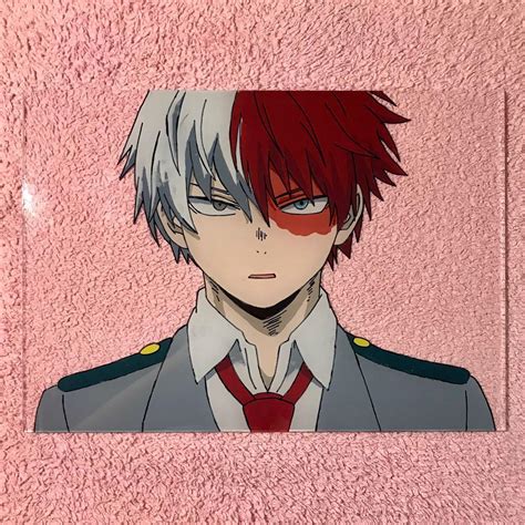Todoroki Shoto Glass Painting A4 Size Hobbies And Toys Stationery