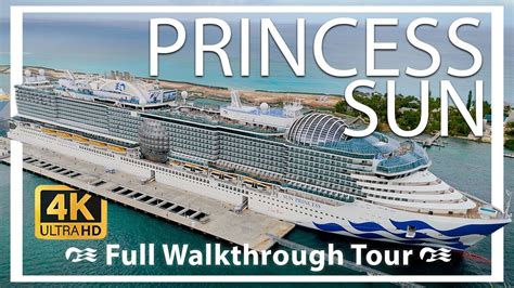 Sun Princess Full Walkthrough Ship Tour And Review New Ship Cabins