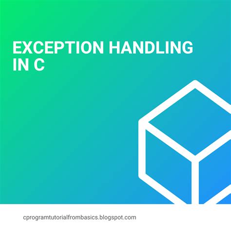 exception handling in c