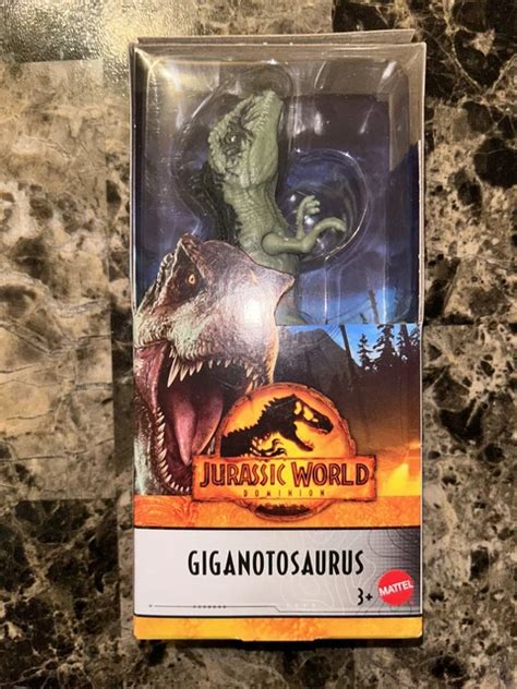 Jurassic World Dominion 6 Giganotosaurus Figure Dinosaur Mattel Green