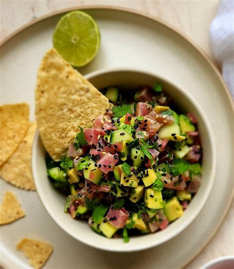Sesame Tuna Ceviche