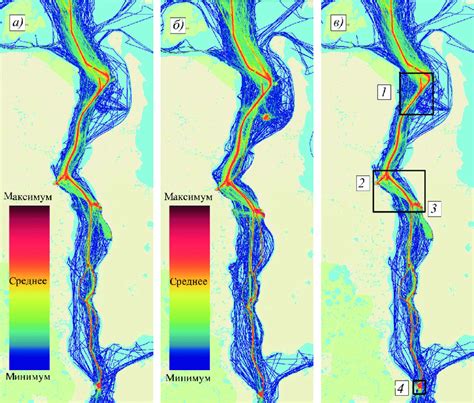 Maps Of The Vessel Traffic Density In The Ob Bay For 2020 A 2021