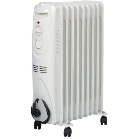 Radiatore Ad Olio 9 Elementi 2000 Watt Vinco 70501