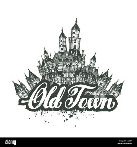 City And Old Town Cut Out Stock Images And Pictures Alamy