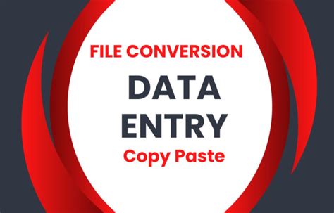 Do Typing Data Entry And File Conversion By Ehsan994 Fiverr