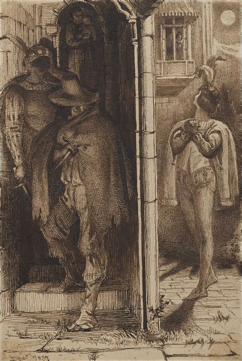 Daniel Maclise ‘tybalt Awaiting Romeo Pictures Lowell Libson