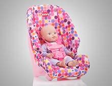 Joovy Doll Toy Booster Seat Dot Pink 112 X 125 X 203 Dolls