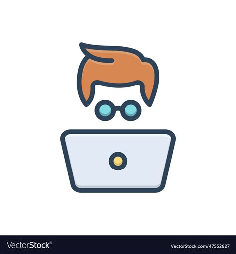 Geek Royalty Free Vector Image Vectorstock