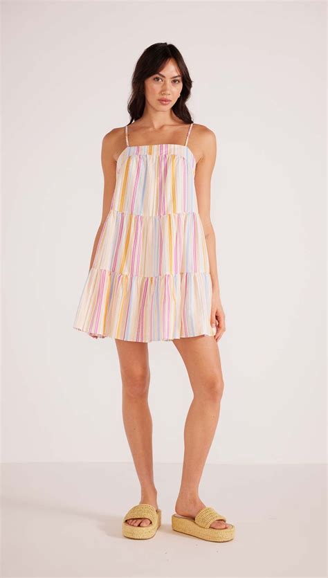 Carlotta Mini Dress Minkpink Official