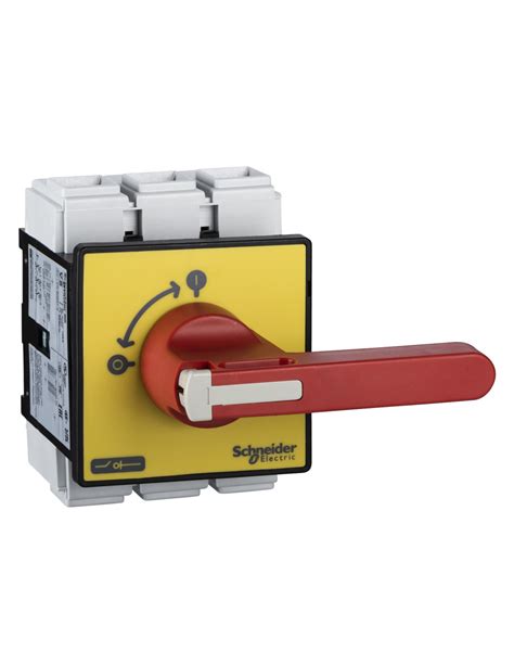 Tesys Vcf Inter Sectionneur 3p 690v 125a Crosse Rouge Cadenassable