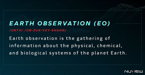 Wearenuview Earthobservation Spacetechnology Nuview