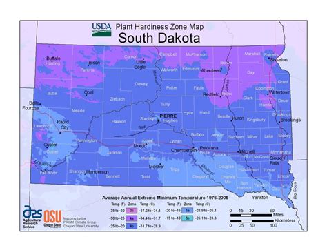 State Maps Of Usda Plant Hardiness Zones