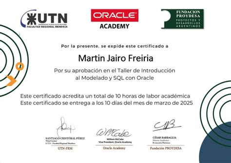 Oraclesqldeveloper Oracleapex Oracle Fundacionproydesa Martin Freiria