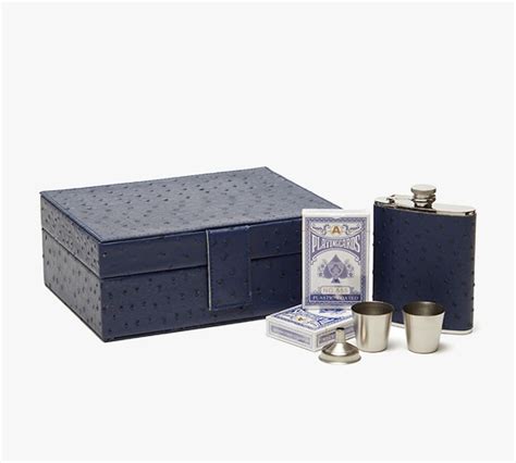 Classic Game And Flask Set Pottery Barn