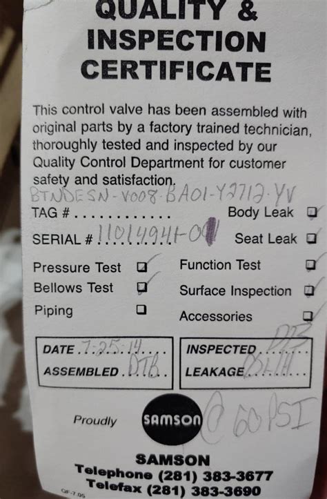 Samson 1 150 Wcc Model 3277 Control Valve W 3730 3 Hart Capable Positioner