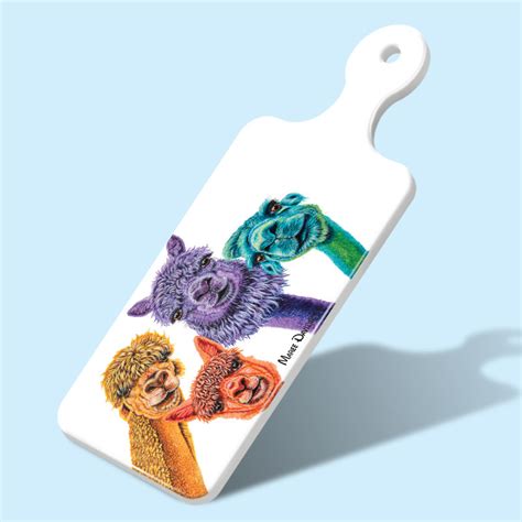 Create Your Own Rainbow Rectangle Ceramic Cheese Platter