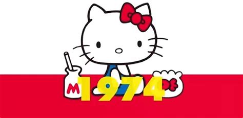 Hello Kitty Logo 1974