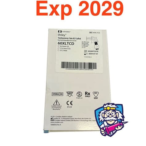 New Covidien 60xltcd Shiley Tube Cuffed Disposables General For Sale