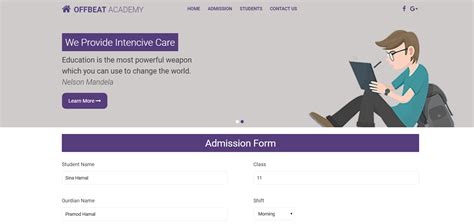 Babe Admission System In PHP With Source Code Source Code Projects