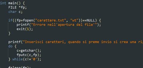 Fputc Uso Di Fputc In C Scrivere Un Carattere In Un File