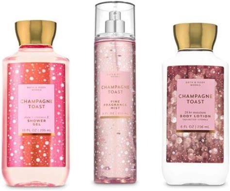 Champagne Toast Fragrance Set Luxurious Bath And Body Works