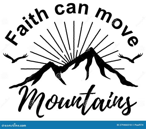 Move Mountain Clip Art