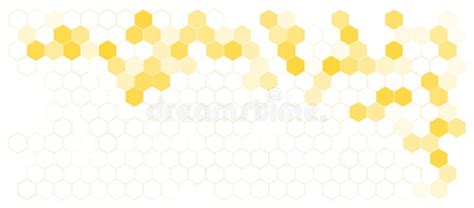 Hexagon Pattern Vector Background Abstract Medical Science Molecule