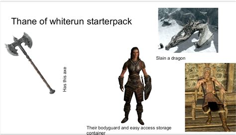 The Thane Of Whiterun Starterpack Rstarterpacks