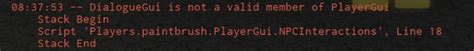 not a valid member of playergui scripting support developer forum roblox