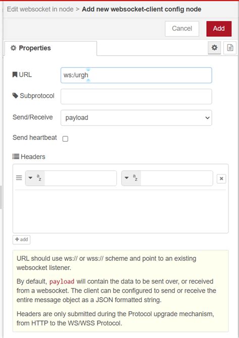 Websocket With A Dynamic Autharization Header Feature Requests Node
